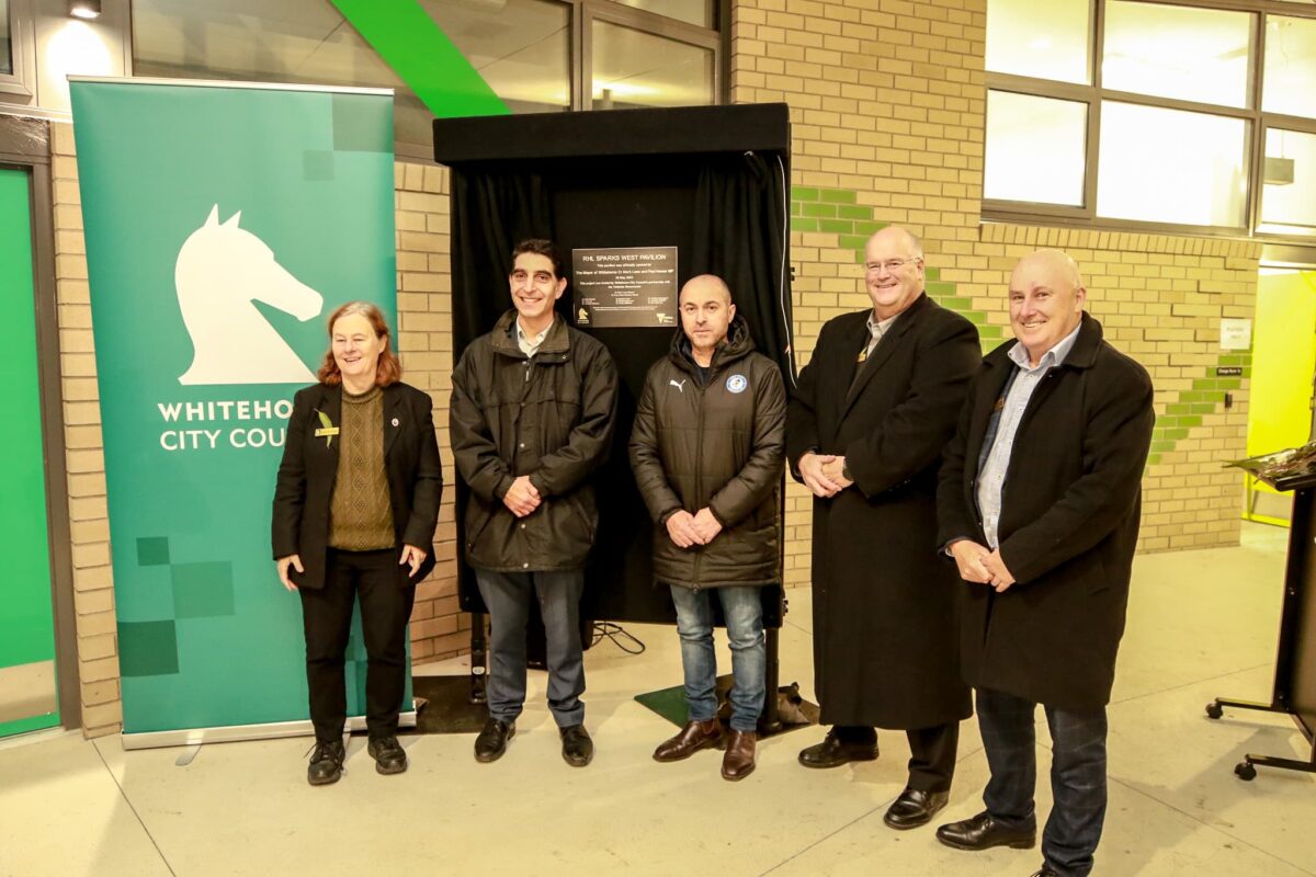 Whitehorse City Council unveil new pavilion for RHL Sparks Reserve West ...